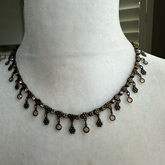 Sorrelli | Jewelry | Vintage Sorrelli Necklace Bronze Setting Amber ...